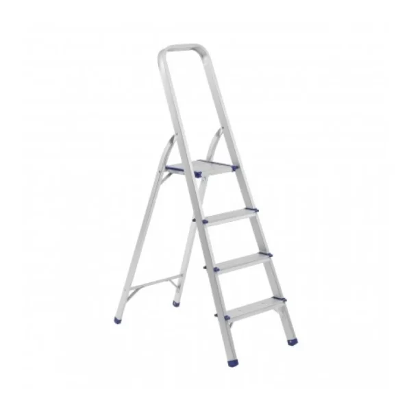 4-Step Aluminium Ladder - ALUMINIUM AND FIBERGLASS LADDERS